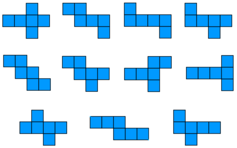 Nets of Geometric Figures - Neurochispas