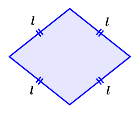 Area and Perimeter of a Rhombus - Formulas and Examples - Neurochispas