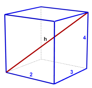 3D Pythagorean Theorem - Formula and Examples - Neurochispas